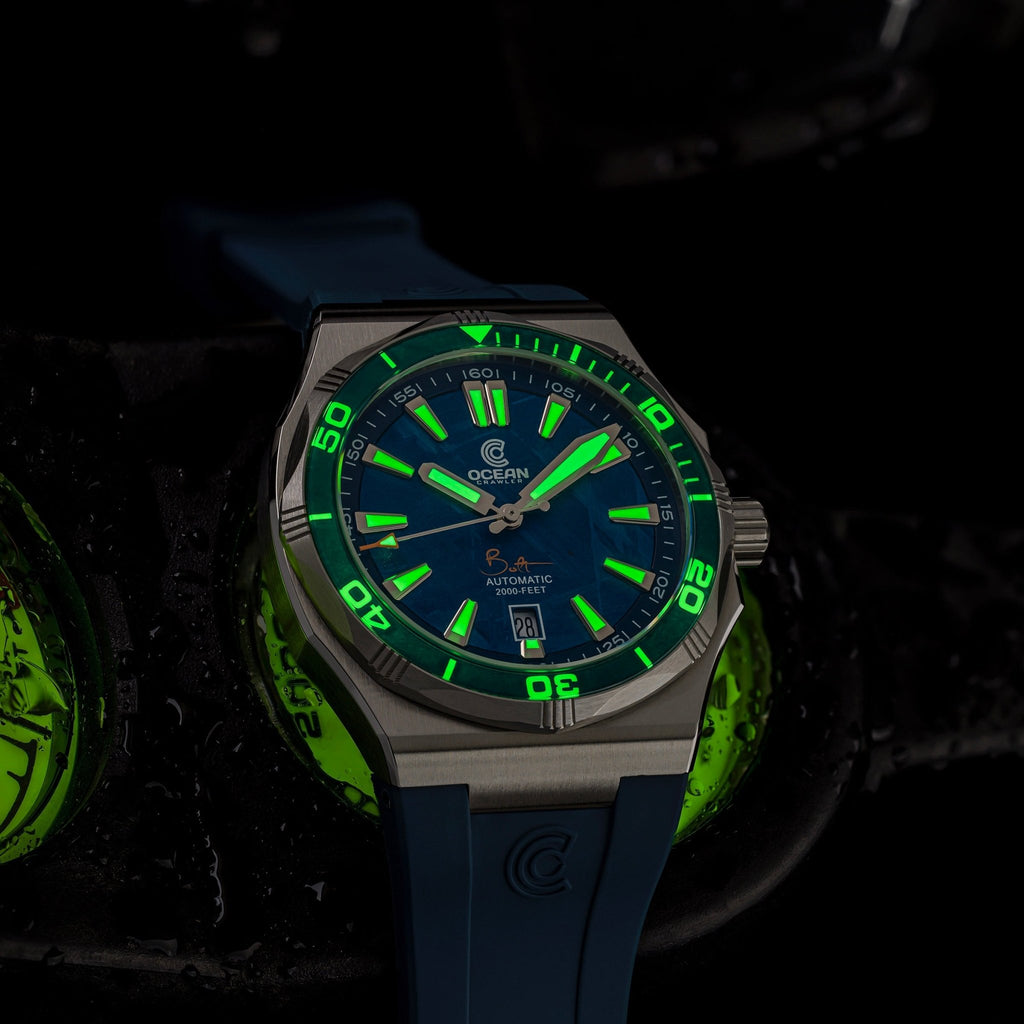 Ocean Crawler Bolt - Blue Meteorite - Preorder – Ocean Crawler Watch Co.