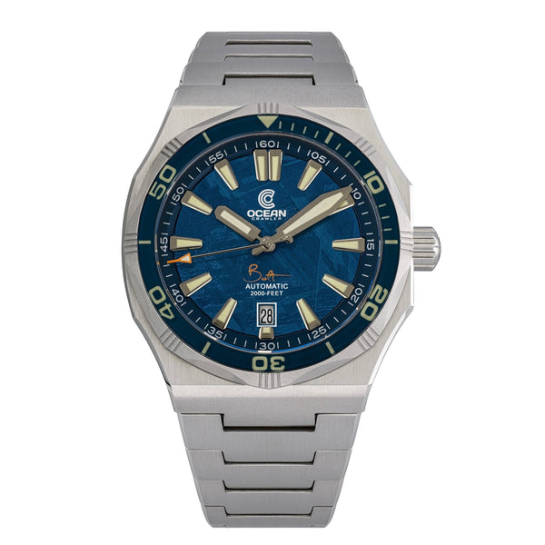 Bolt - Blue Meteorite - Preorder - Final Batch – Ocean Crawler Watch Co.