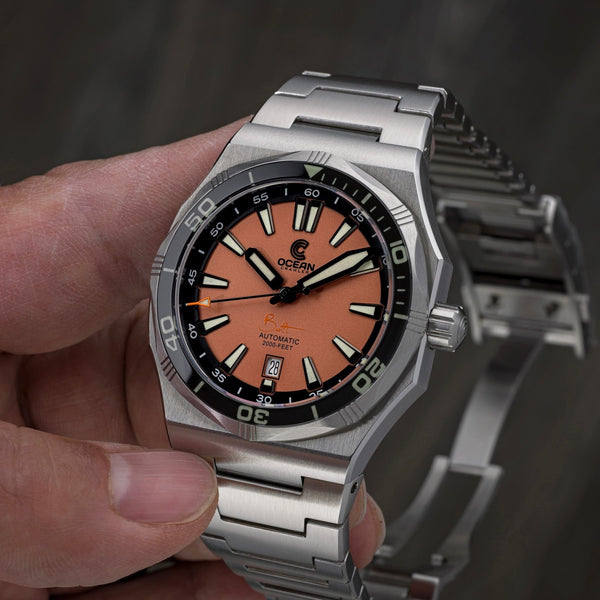 Ocean Crawler Bolt - Prototype - Copper – Ocean Crawler Watch Co.