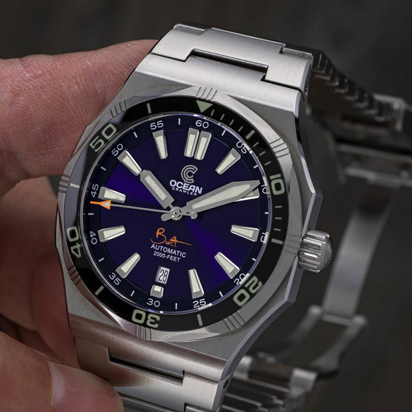 Ocean Crawler Bolt - Prototype - Purple – Ocean Crawler Watch Co.