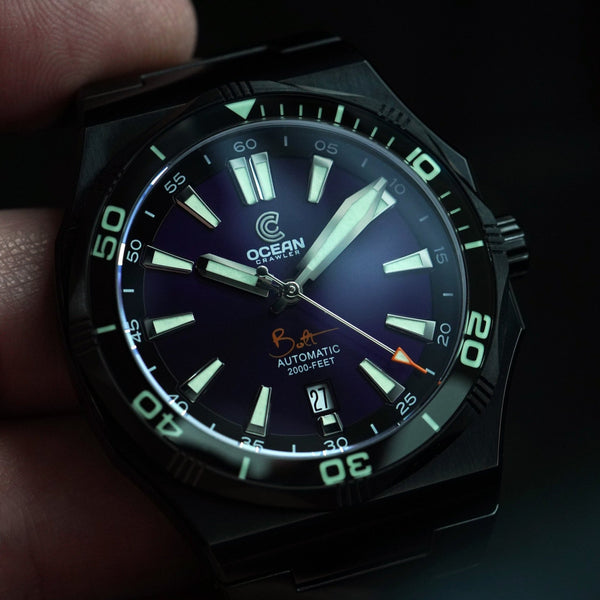 Ocean Crawler Bolt - Prototype - Purple DLC – Ocean Crawler Watch Co.