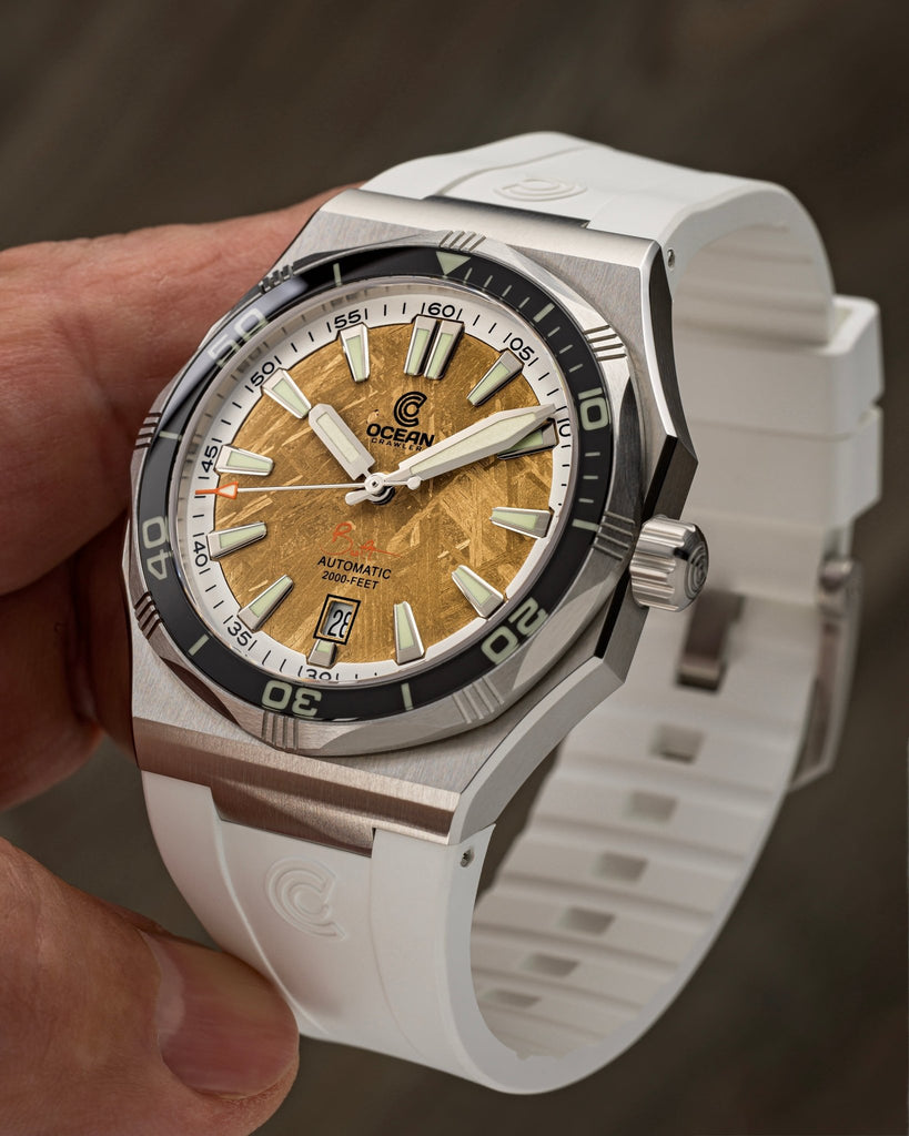 Bolt - Space Gold - Preorder – Ocean Crawler Watch Co.