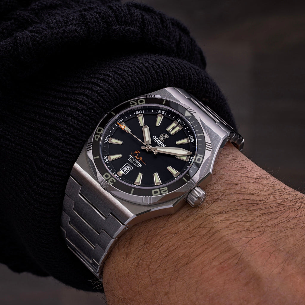 Bolt - Ultra Black – Ocean Crawler Watch Co.