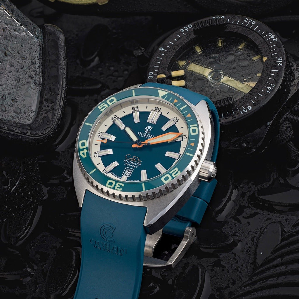 Ocean Crawler Core Diver - Spring Time 2024 - Turtle Blue - 2 Straps ...