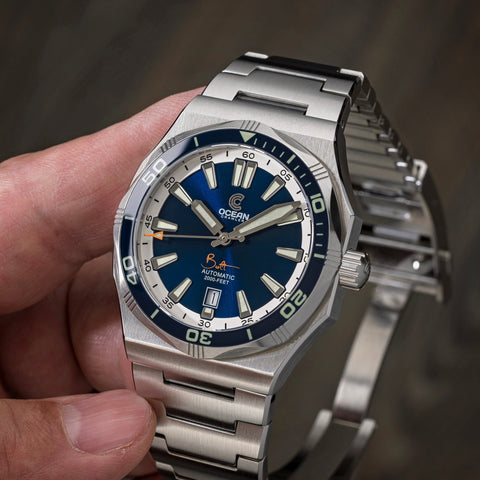 Ocean Crawler Bolt - Blue – Ocean Crawler Watch Co.