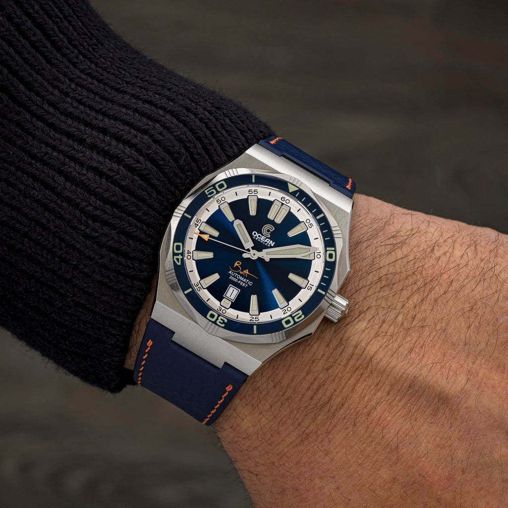 Ocean Crawler Bolt - Blue – Ocean Crawler Watch Co.