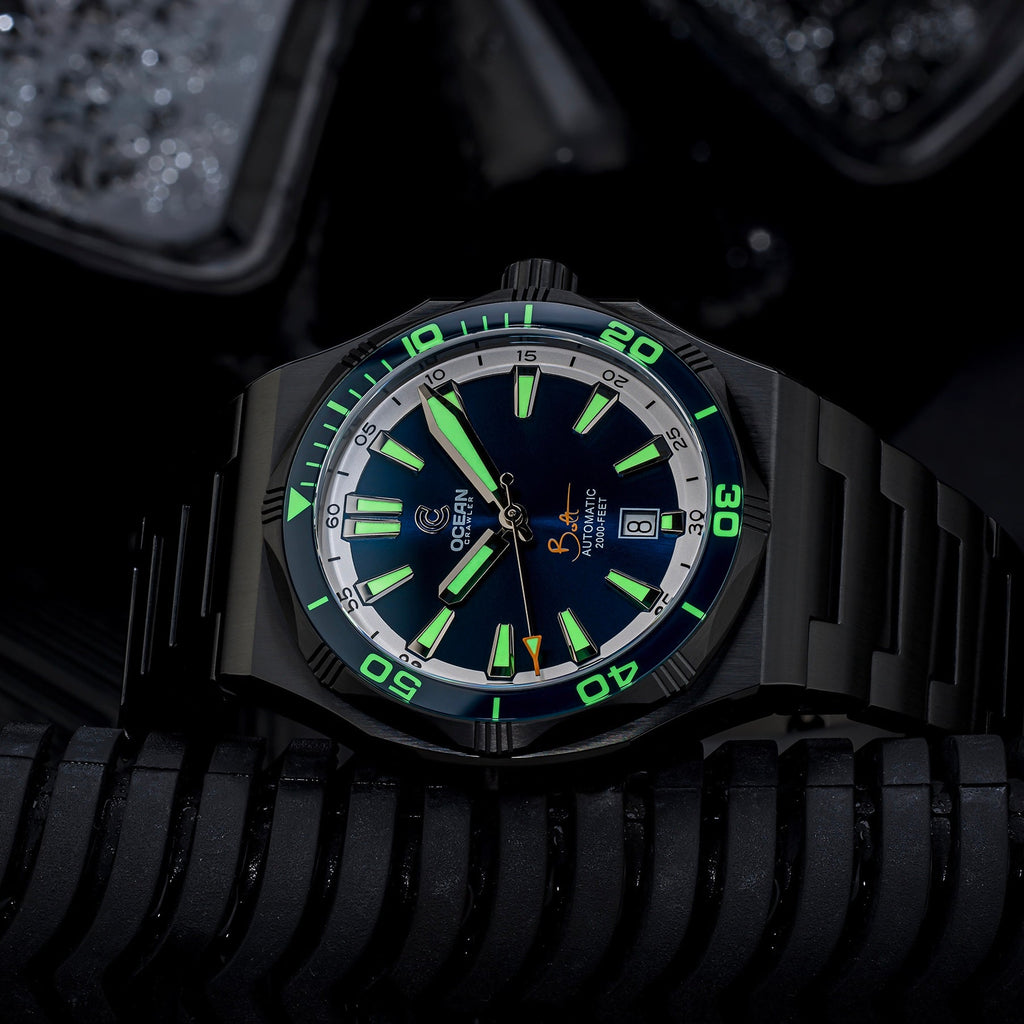 Ocean Crawler Bolt DLC - Blue – Ocean Crawler Watch Co.