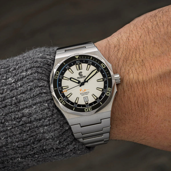 Bolt - Full Lume – Ocean Crawler Watch Co.