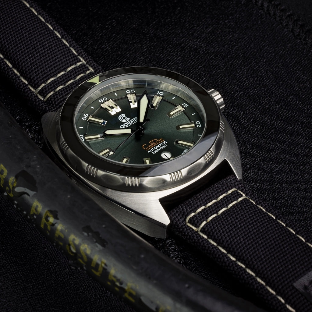 Ocean Crawler Core Diver - Blacked Out – Ocean Crawler Watch Co.