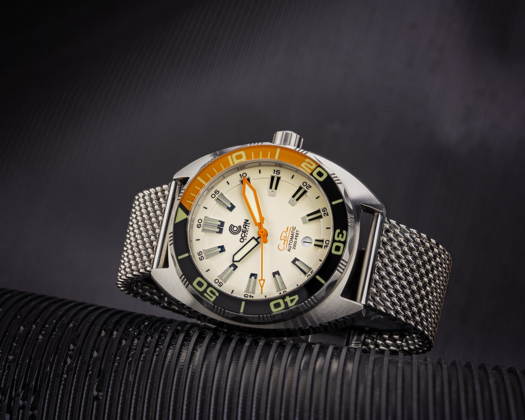 Ocean Crawler Core Diver - Full Lume – Ocean Crawler Watch Co.