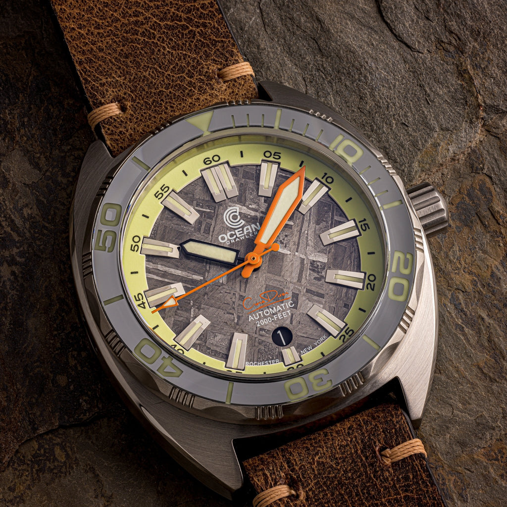 Ocean Crawler Core Diver - Meteorite – Ocean Crawler Watch Co.