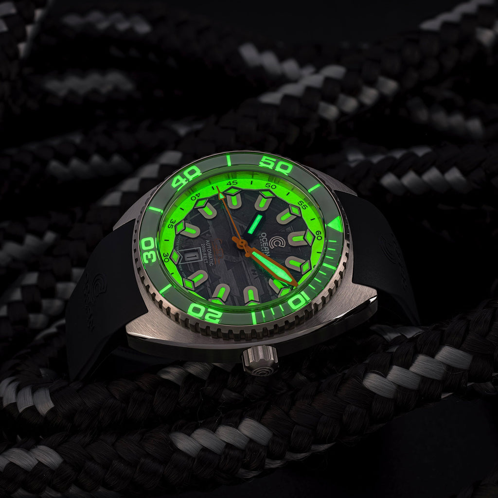 Ocean Crawler Core Diver - Meteorite Refractor – Ocean Crawler Watch Co.